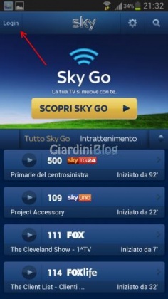 SKYGO PER ANDROID DOWNLOAD E GUIDA PER INSTALLARLO