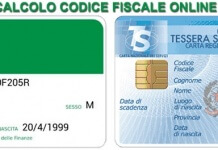 CALCOLO CODICE FISCALE