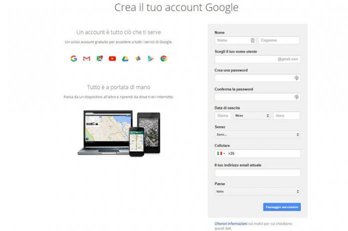 Come creare un'email gratuita: guida completa passo passo | GiardiniBlog
