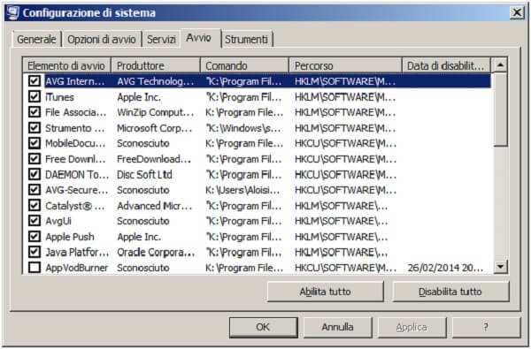 Come modificare i programmi all'avvio di Windows 10, 7 Come modificare i programmi all'avvio di Windows 10, 7