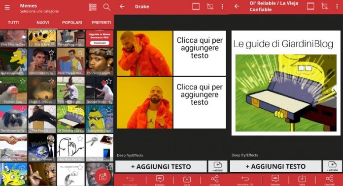 Creare Meme personalizzati: Migliori App Android, iOS e siti | GiardiniBlog