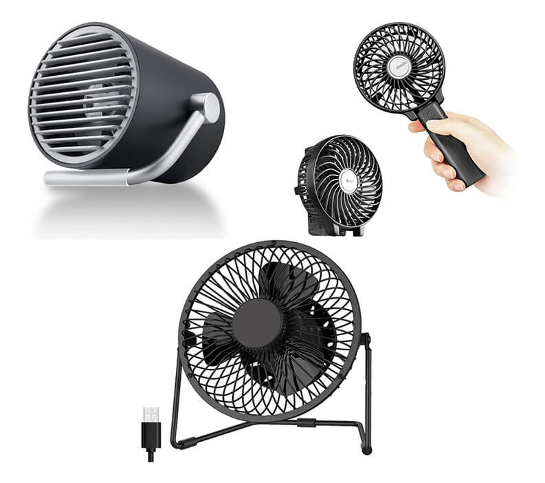 EasyAcc Ventilatori portatile USB e a batteria in offerta su Amazon