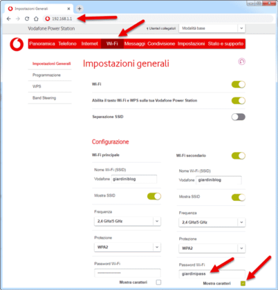 Come trovare la password WiFi della propria rete