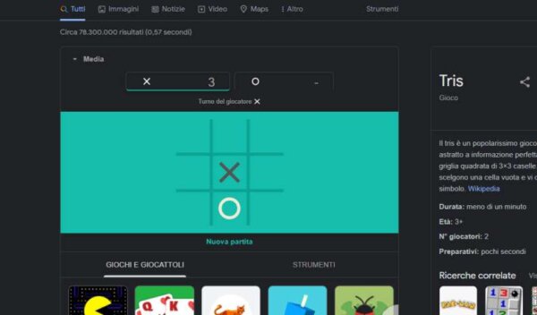 Giochi Google: 10 giochi nascosti su Google da provare!