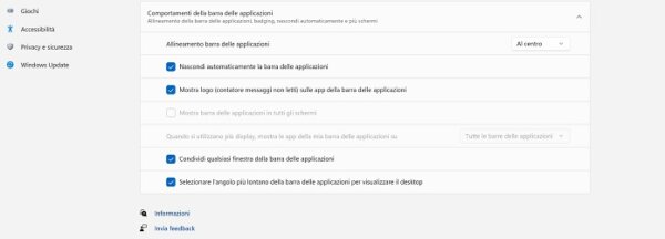 Come modificare la barra delle applicazioni di Windows 11