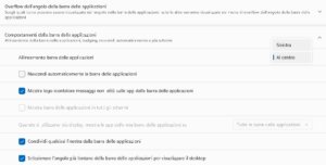 Come modificare la barra delle applicazioni di Windows 11