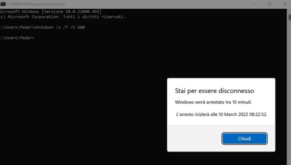 Come impostare lo spegnimento automatico su Windows 10 e Windows 11