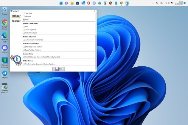 Come modificare la barra delle applicazioni di Windows 11