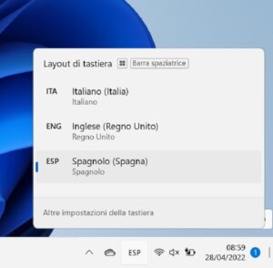Come cambiare layout tastiera su Windows 10 e 11 | GiardiniBlog