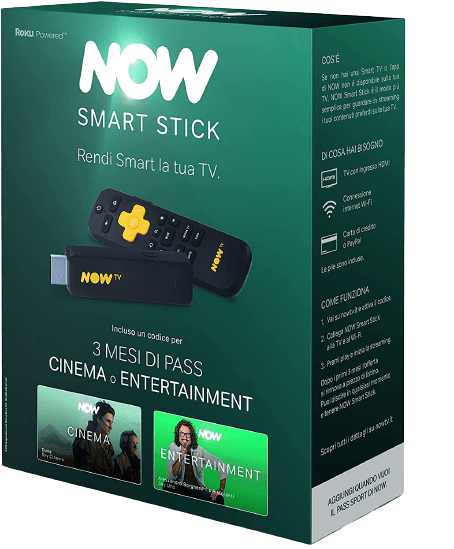 Come vedere NOW Gratis: Cinema, Sport e Entertainment