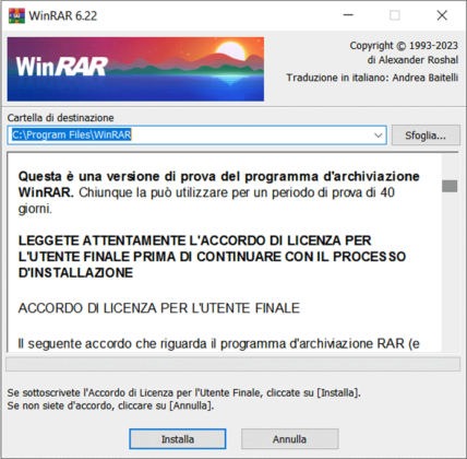 Come scaricare WinRAR gratis | GiardiniBlog