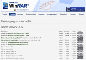 Come scaricare WinRAR gratis | GiardiniBlog