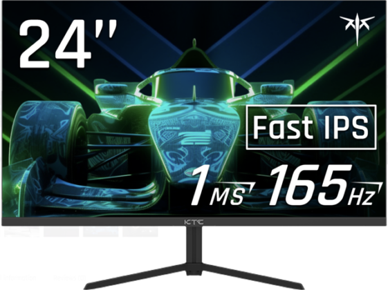 KTC H24T09P: Monitor 165Hz, HDR10, FreeSync e G-Sync | GiardiniBlog