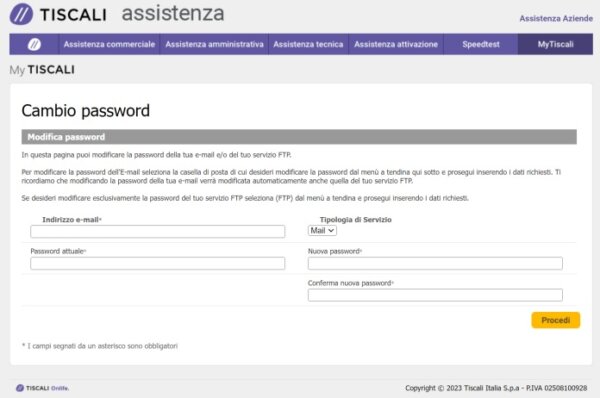 Come funziona Tiscali Mail | GiardiniBlog