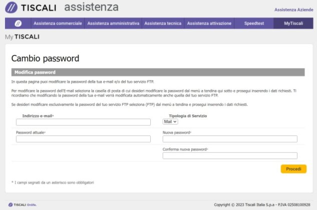 Come funziona Tiscali Mail | GiardiniBlog