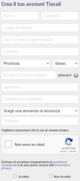 Come funziona Tiscali Mail | GiardiniBlog