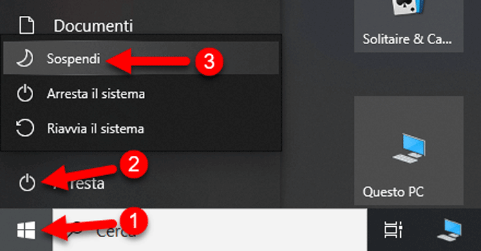 Come mettere in standby il PC: 9 metodi | GiardiniBlog