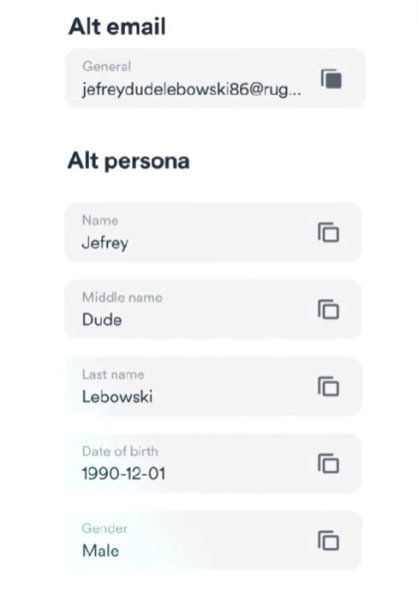 Alternative ID: il servizio per nascondere la tua identità online e ...