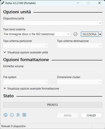 Come usare Rufus | GiardiniBlog
