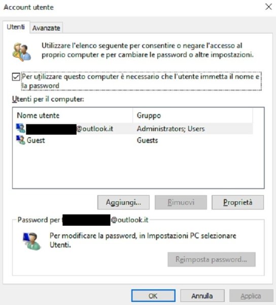 3 modi per rimuovere la password di Windows 10 all'avvio