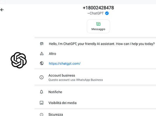 Come chattare con ChatGPT su WhatsApp | GiardiniBlog Come chattare con ChatGPT su WhatsApp | GiardiniBlog