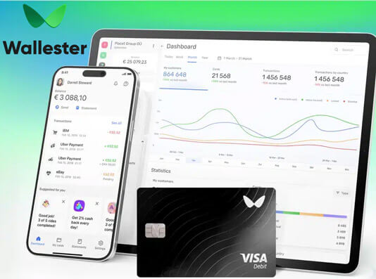 Carte aziendali gratuite con Wallester Business | GiardiniBlog